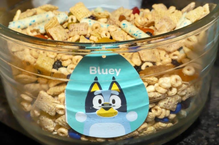 Bluey Snack Mix - For the Love of Food