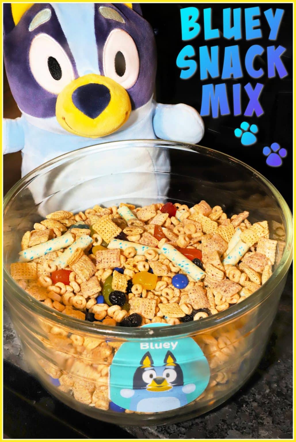 Bluey Snack Mix - For the Love of Food