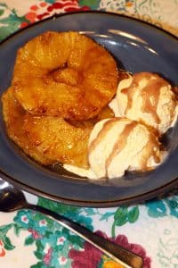 Air Fryer Caramelized Pineapple Foster #SummerDessertWeek - For the ...