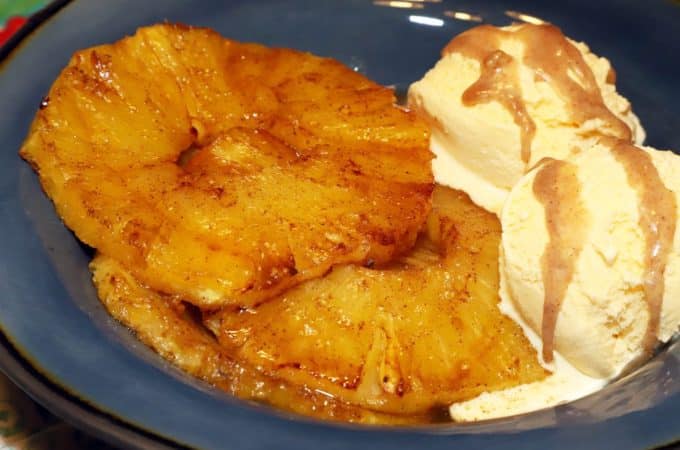 Air Fryer Caramelized Pineapple Foster #SummerDessertWeek - For the ...