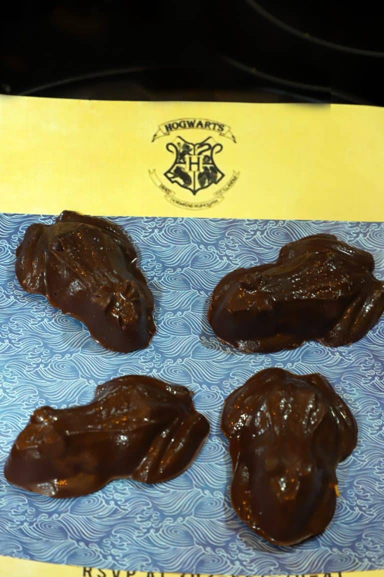 Hogwarts Magic Filled Chocolate Frogs - For the Love of Food