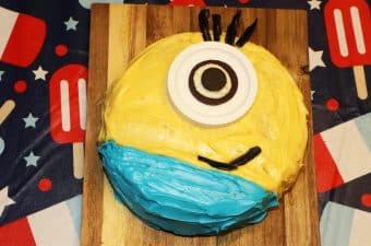 Despicable Me Minion Cake - For the Love of Food