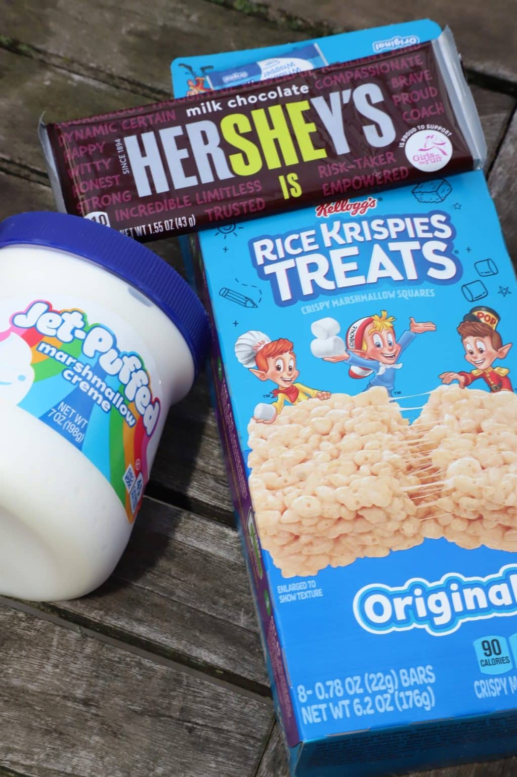 Summer Rice Krispies Treat S'mores #SummerDessertWeek - For the Love of ...