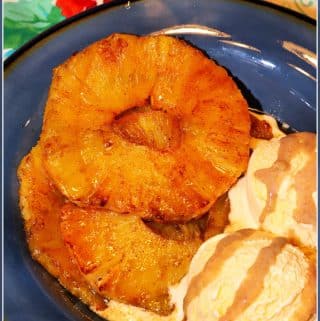 Air Fryer Caramelized Pineapple Foster #SummerDessertWeek - For the ...