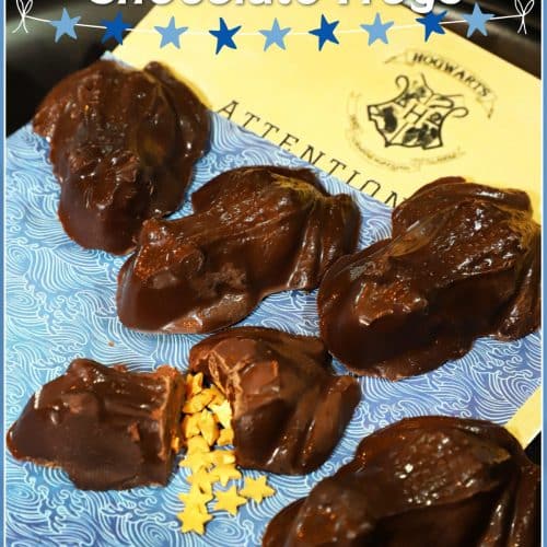 Hogwarts Magic Filled Chocolate Frogs - For the Love of Food