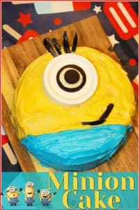 Despicable Me Minion Cake - For the Love of Food