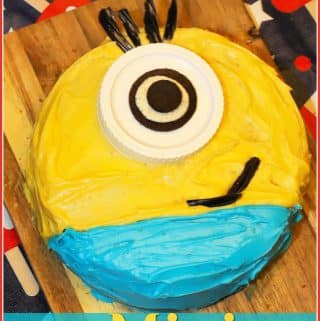 Despicable Me Minion Cake - For the Love of Food