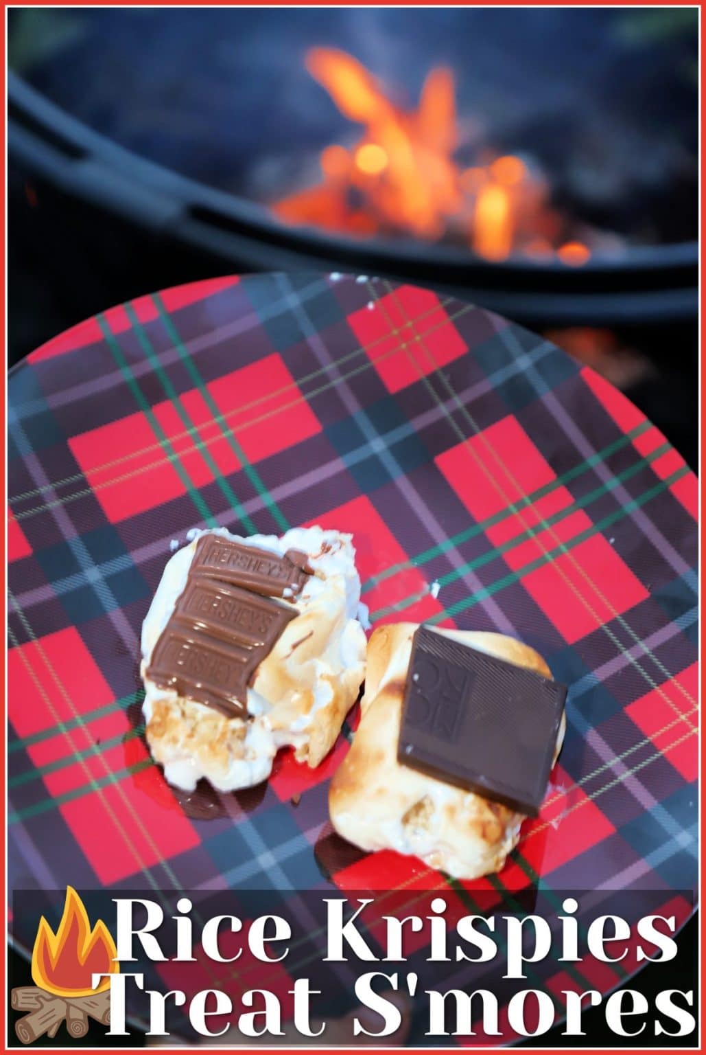 Summer Rice Krispies Treat S'mores #SummerDessertWeek - For the Love of ...