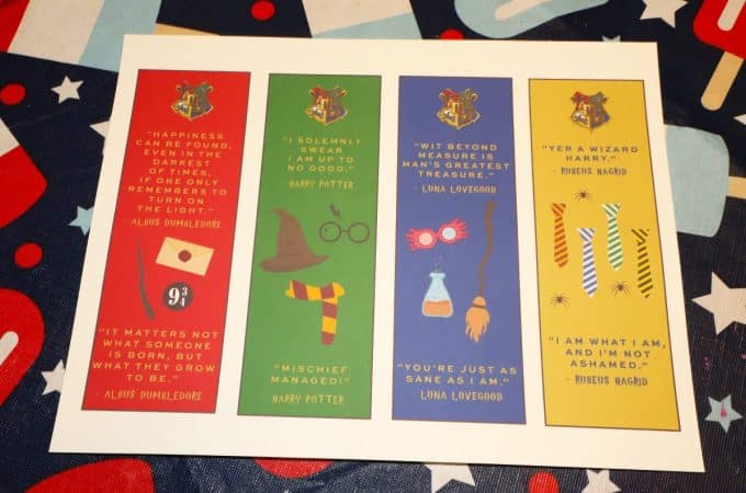 Harry Potter Character Quote Bookmarks | Free Printable - For the Love ...
