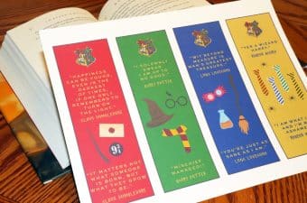 Harry Potter Character Quote Bookmarks | Free Printable - For the Love ...