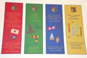 Harry Potter Character Quote Bookmarks | Free Printable - For the Love ...