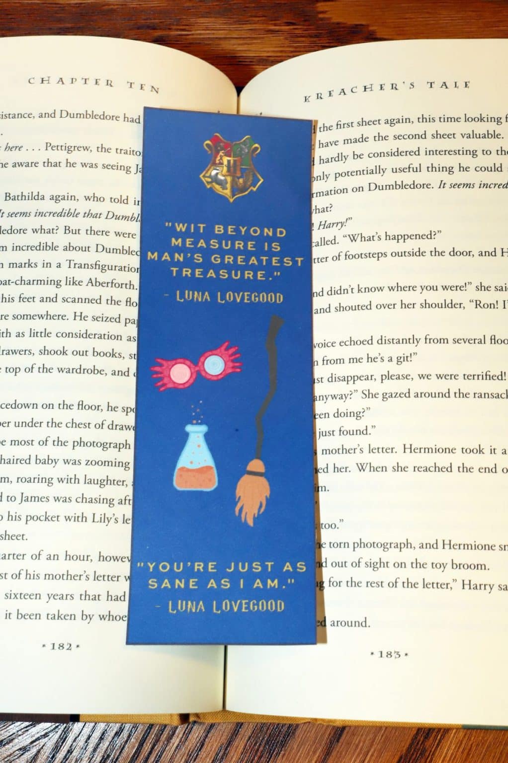 Harry Potter Character Quote Bookmarks | Free Printable - For the Love ...