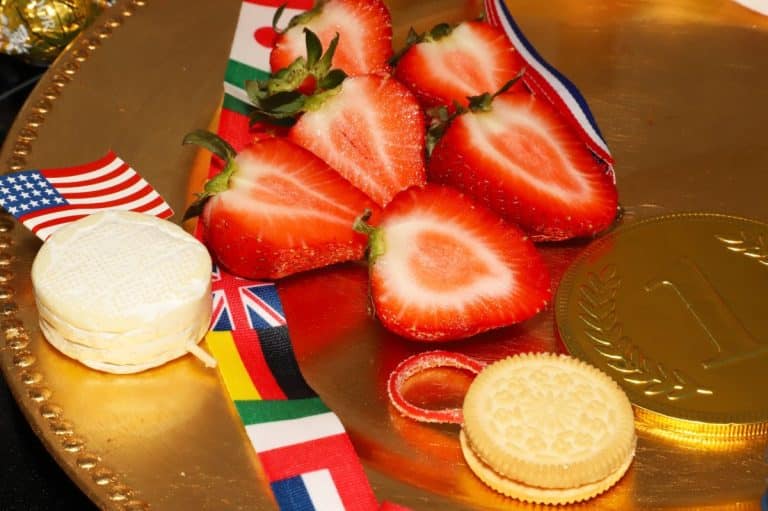 Team USA Olympics Dessert Board - For the Love of Food