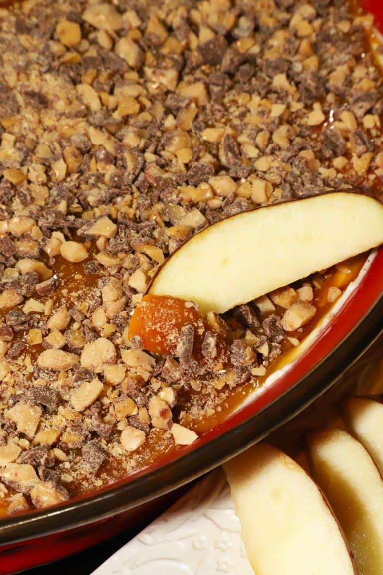 Autumn Caramel Apple Dip - For the Love of Food