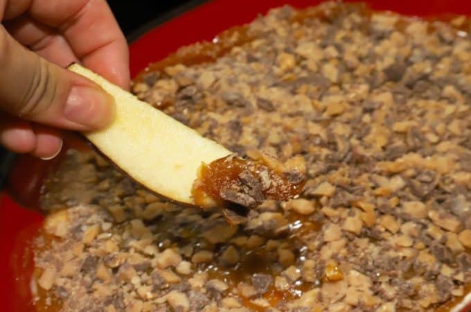 Autumn Caramel Apple Dip - For the Love of Food
