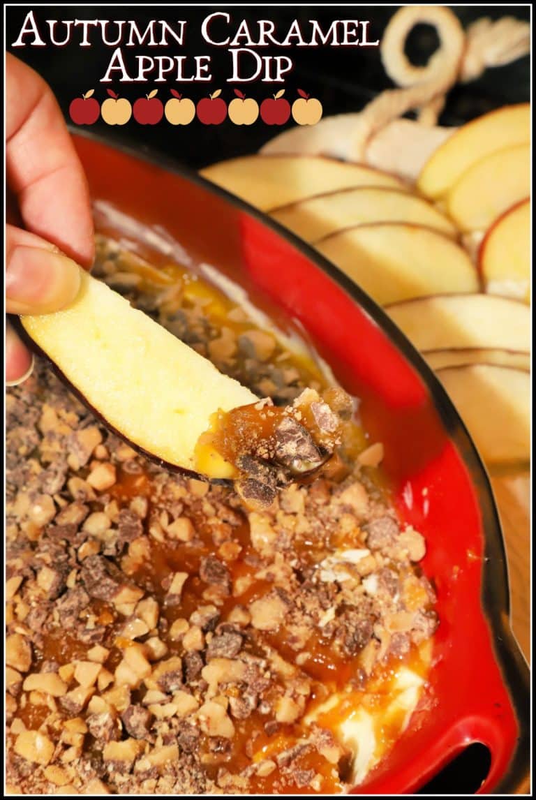 Autumn Caramel Apple Dip - For the Love of Food