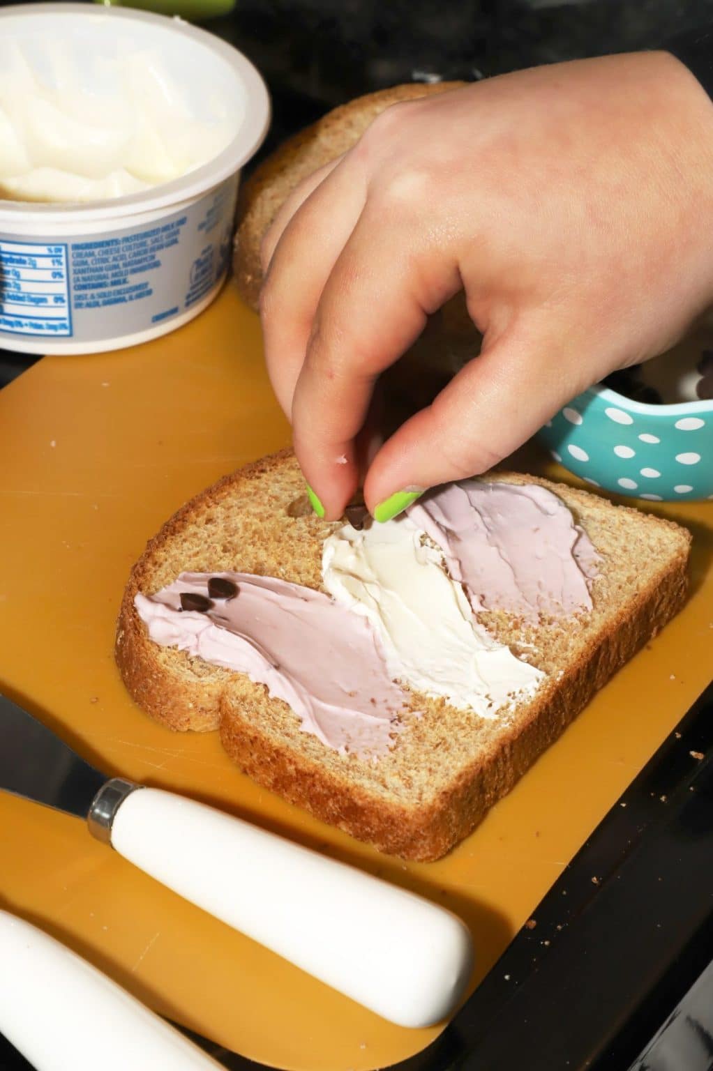 Halloween Ghost Toast - For the Love of Food