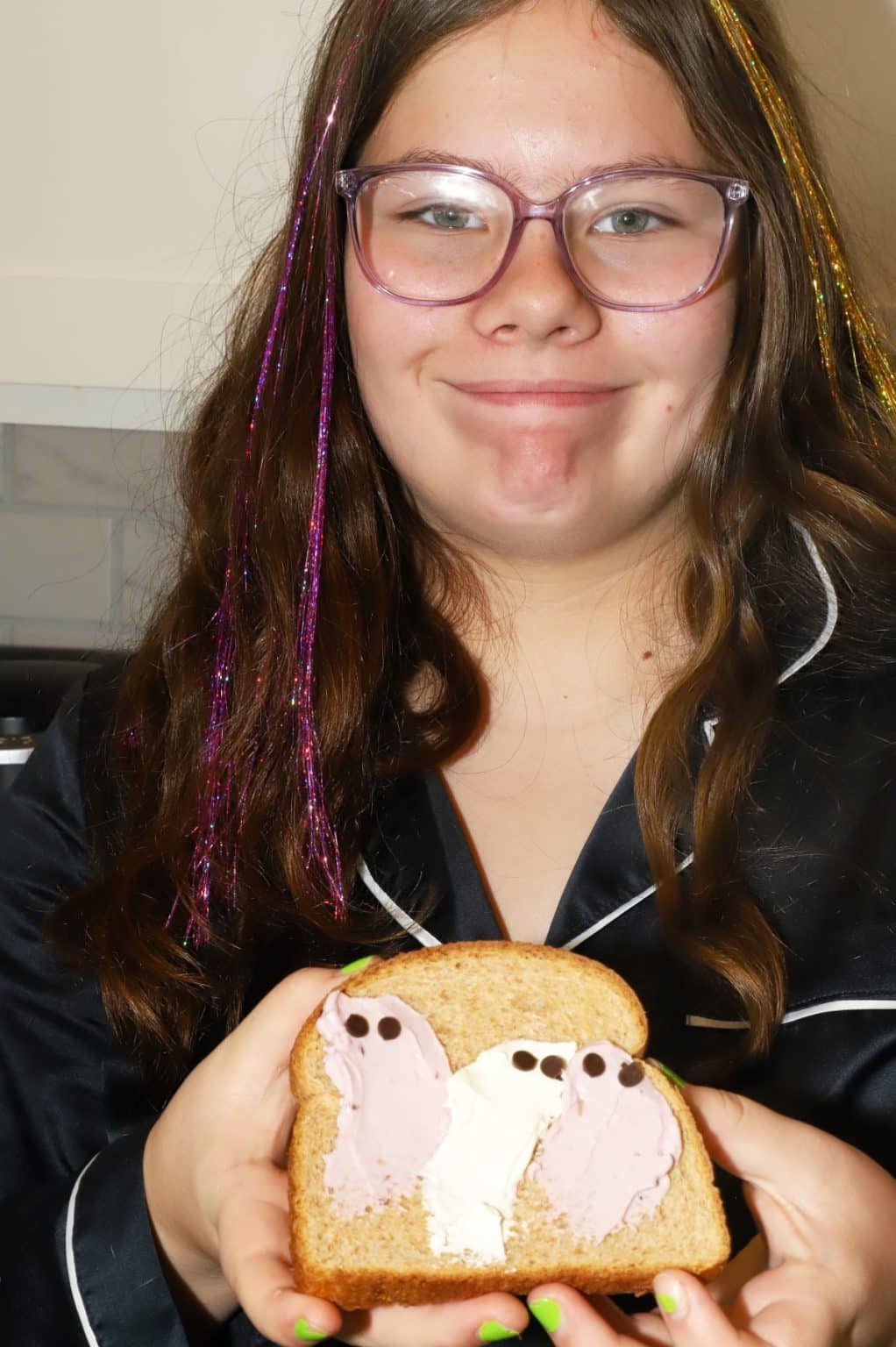 Halloween Ghost Toast - For the Love of Food