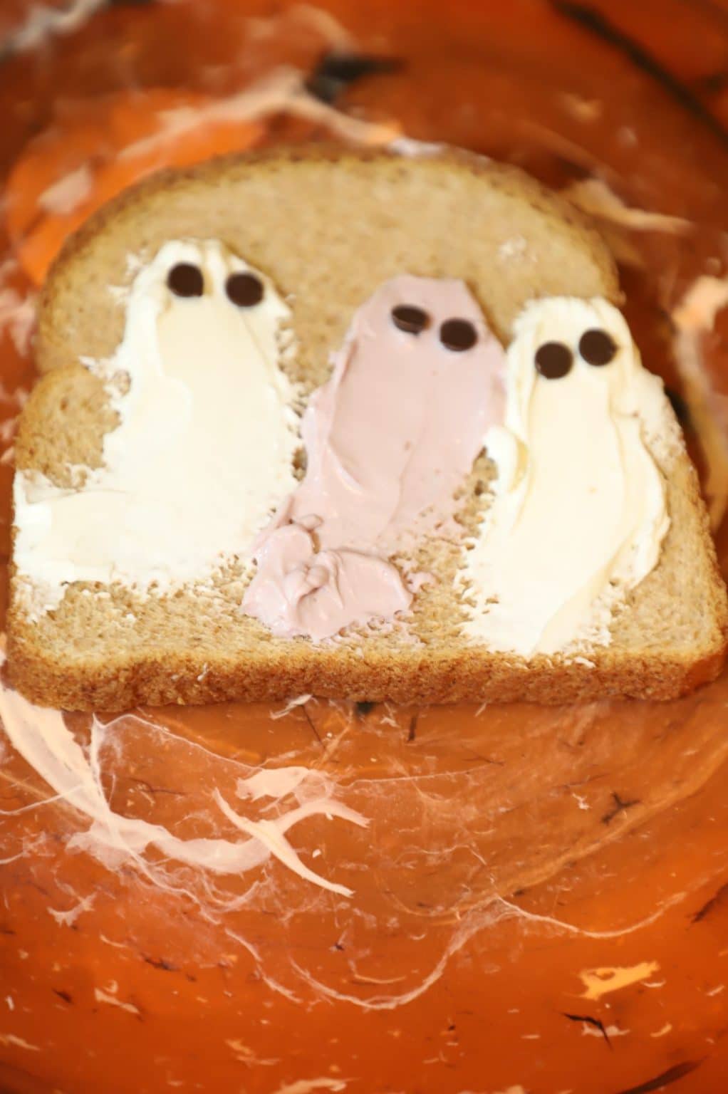 Halloween Ghost Toast - For the Love of Food