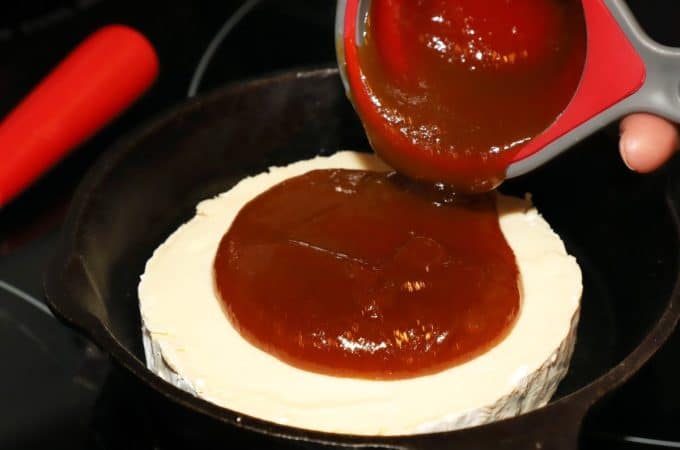 Halloween Baked Jack O' Brie - For the Love of Food