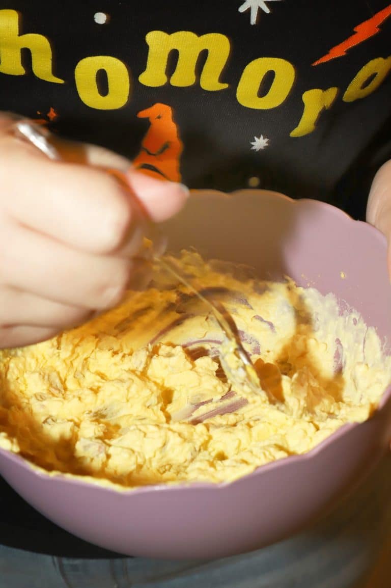 Spooky Spider Olive Deviled Eggs - For the Love of Food