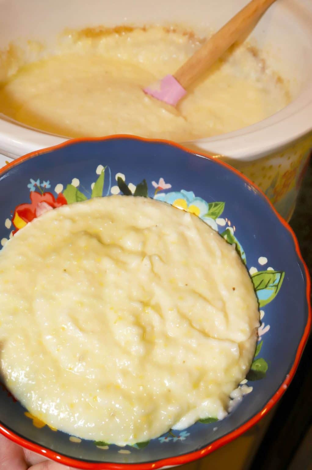 Overnight Creamy Crock-Pot Grits - For the Love of Food