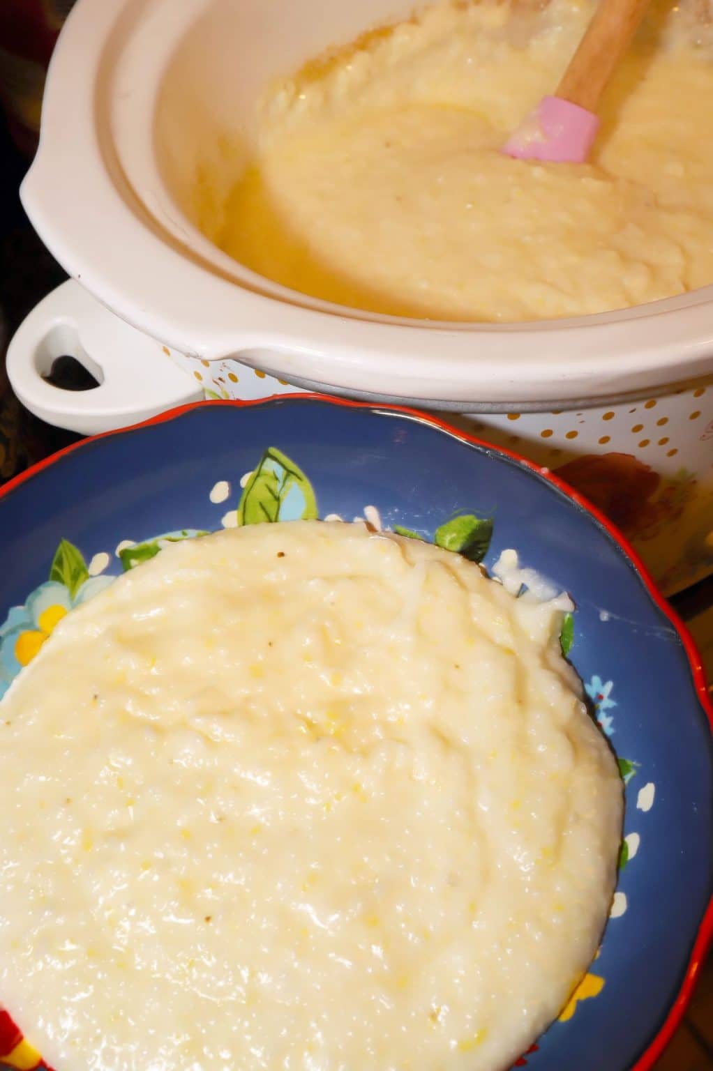Overnight Creamy Crock-Pot Grits - For the Love of Food
