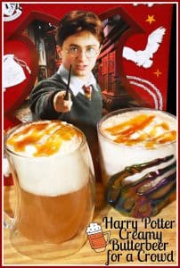 Harry Potter Creamy Butterbeer for a Crowd - For the Love of Food