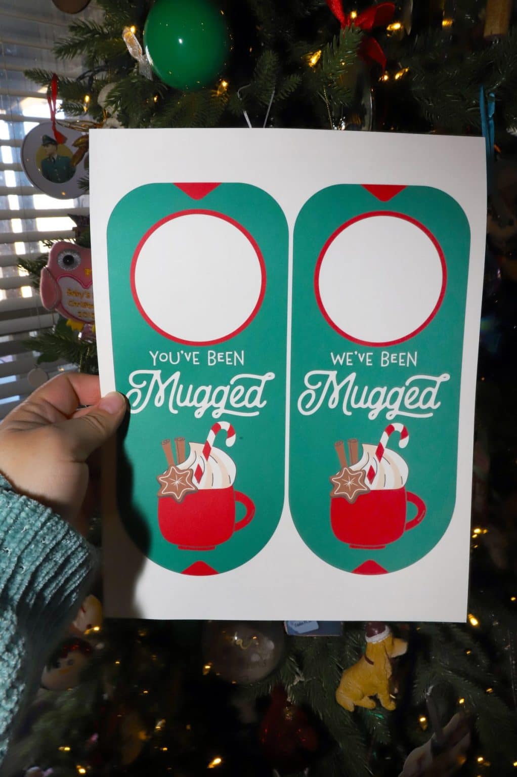 You've Been Mugged Christmas Gift Idea and Printable Tags - For the ...
