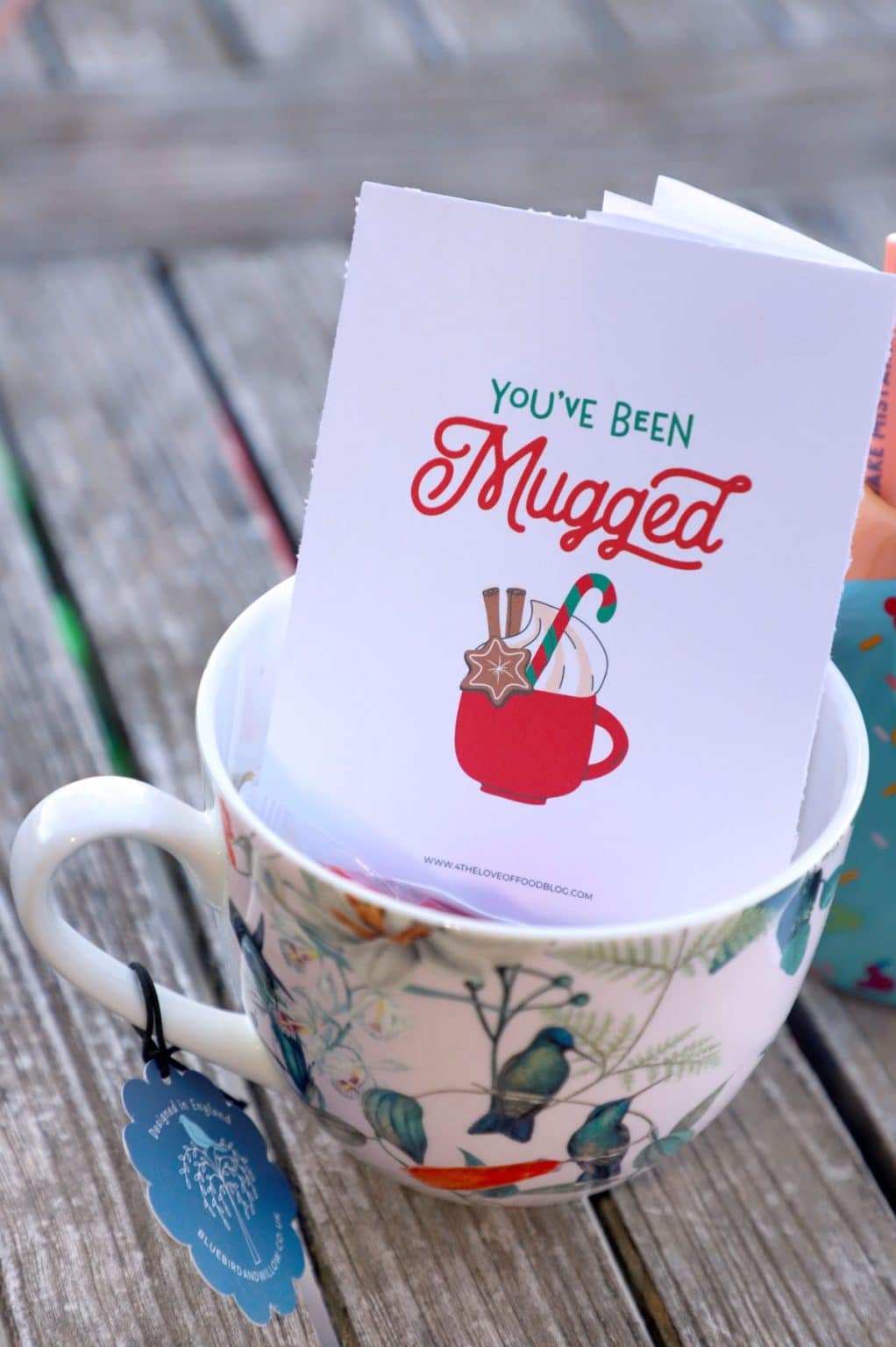 You've Been Mugged Christmas Gift Idea and Printable Tags - For the ...