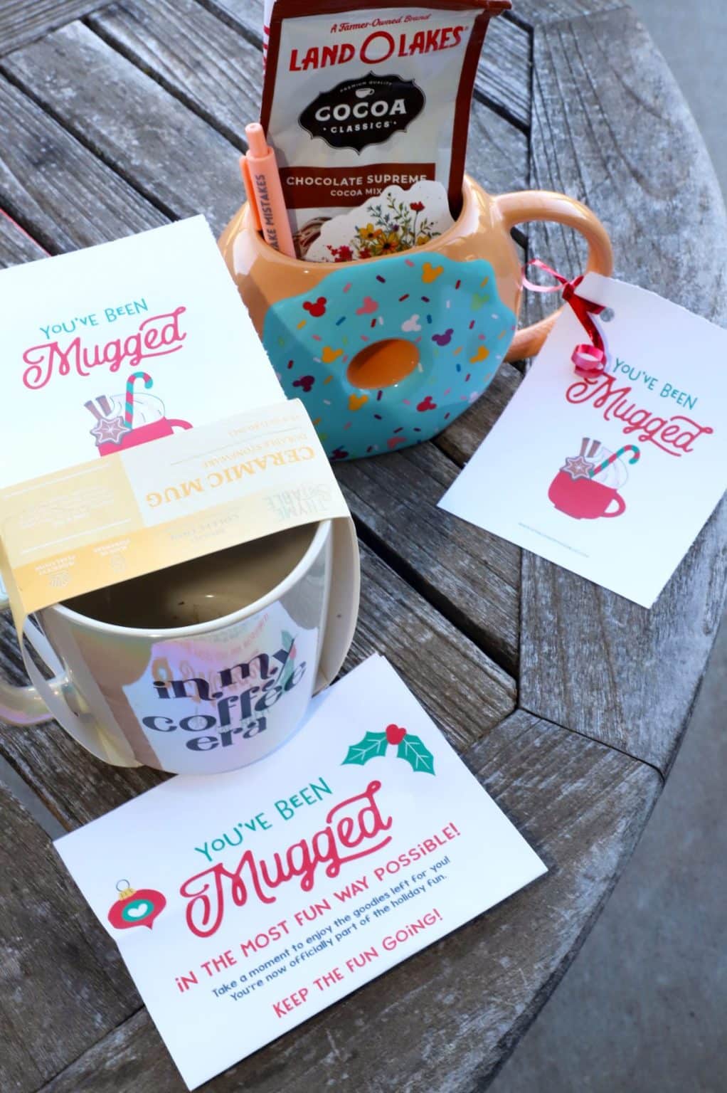 You've Been Mugged Christmas Gift Idea and Printable Tags - For the ...