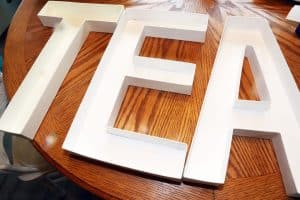Tea Party Charcuterie Filled Letters #SpringSweetsWeek - For the Love ...