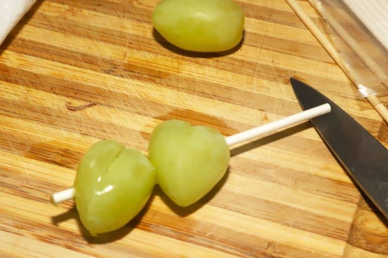 Heart Fruit Skewers #SpringSweetsWeek - For the Love of Food