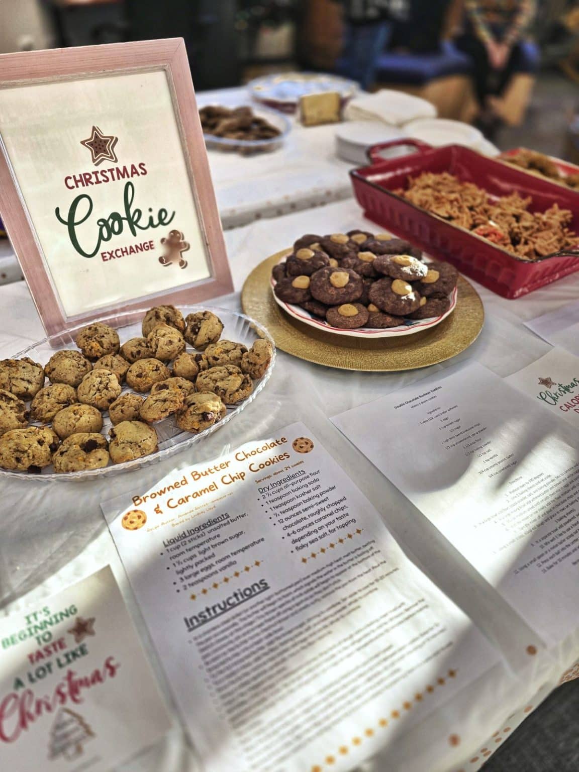 Christmas Cookie Exchange Free Printables - Ballots, Awards, and Signs ...